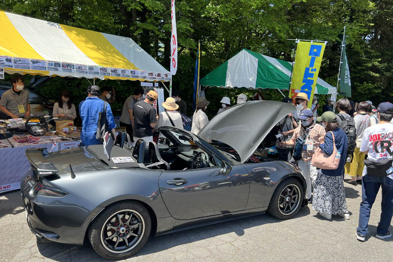 The green is dazzling!Karuizawa Meeting 2022. | AutoExe Mazda Car Tuning & Customization