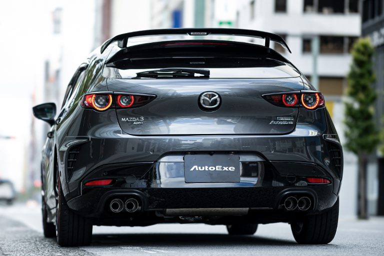 MAZDA3 Custom Parts & Accessories Lineup | AutoExe Mazda Car Tuning & Customization