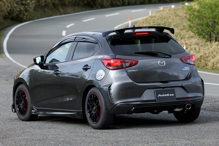 MAZDA2 Custom Parts & Accessories Lineup | AutoExe Mazda Car Tuning ...