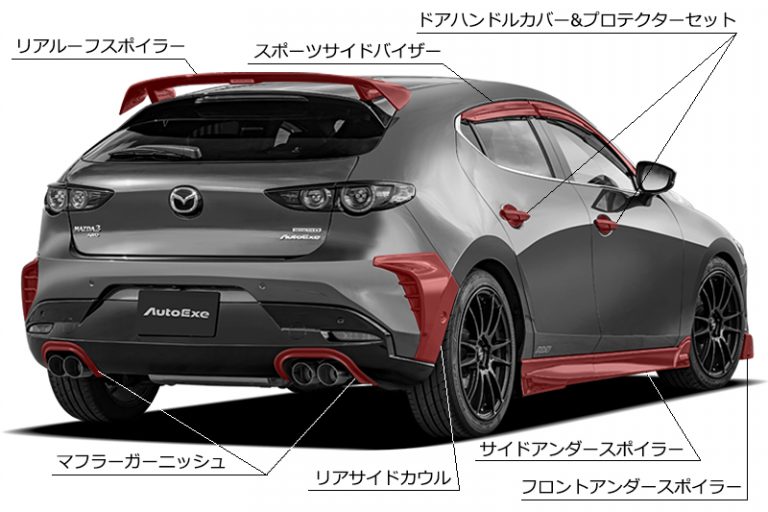 MAZDA3/Axela (BP・BM・BY・BL・BK) | AutoExe 马自达改装与定制