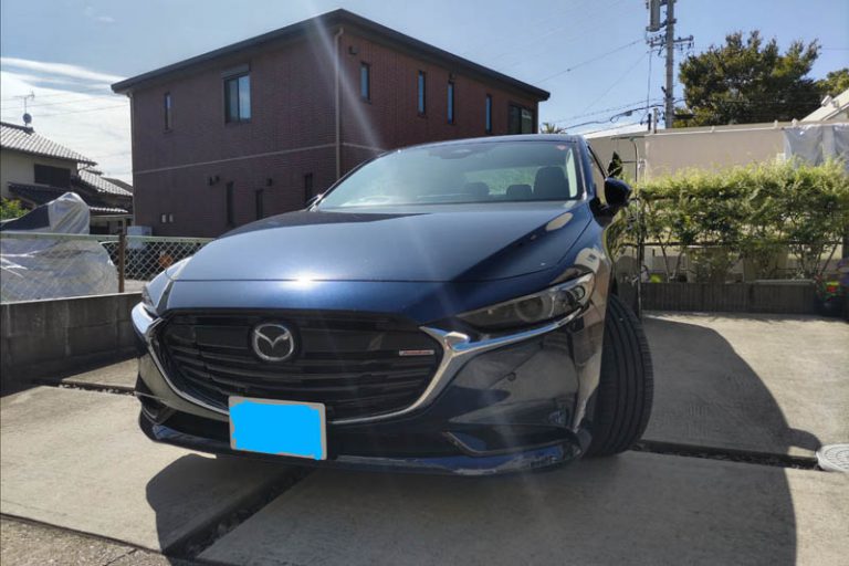 His face became stiffer. | AutoExe Mazda car tuning & customization