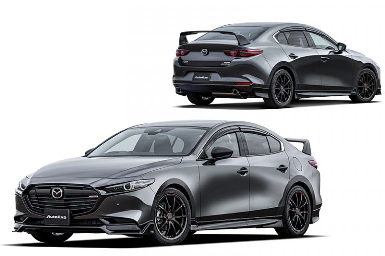 MAZDA3 Custom Parts & Accessories Lineup | AutoExe Mazda Car Tuning & Customization