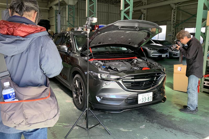 New KF-06 demo car for interviews. | AutoExe Mazda Car Tuning & Customization